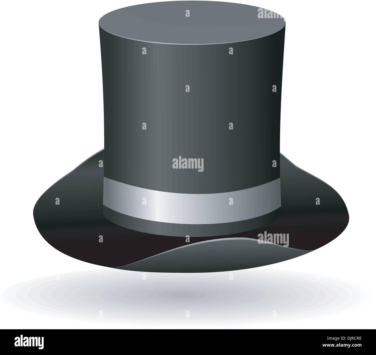 Vector illustration of a cylinder hat Stock Vector Image & Art - Alamy