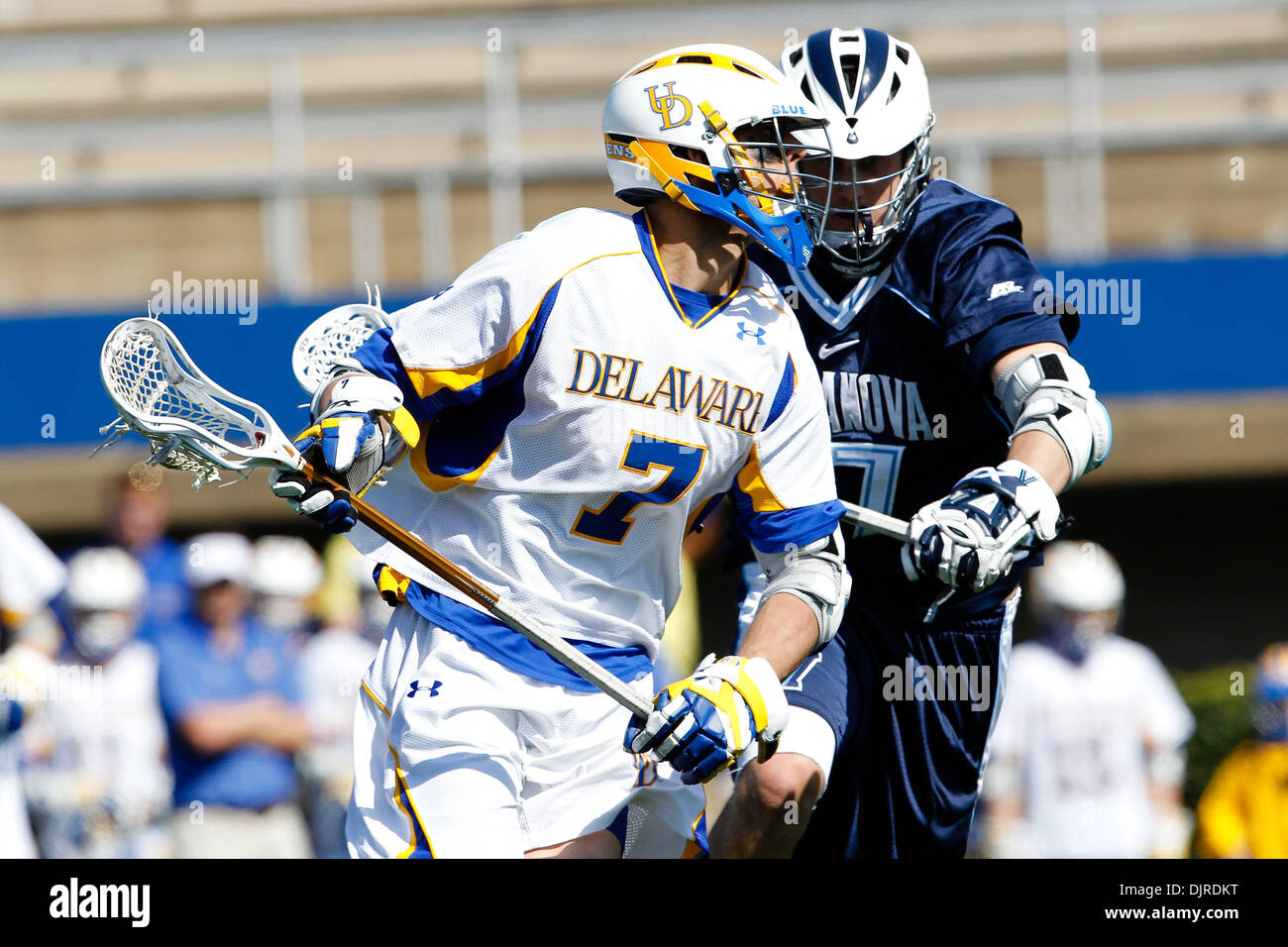 Delaware blue hens lacrosse hi-res stock photography and images - Alamy