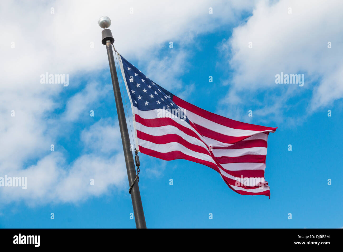 Triangle american flag hi-res stock photography and images - Alamy