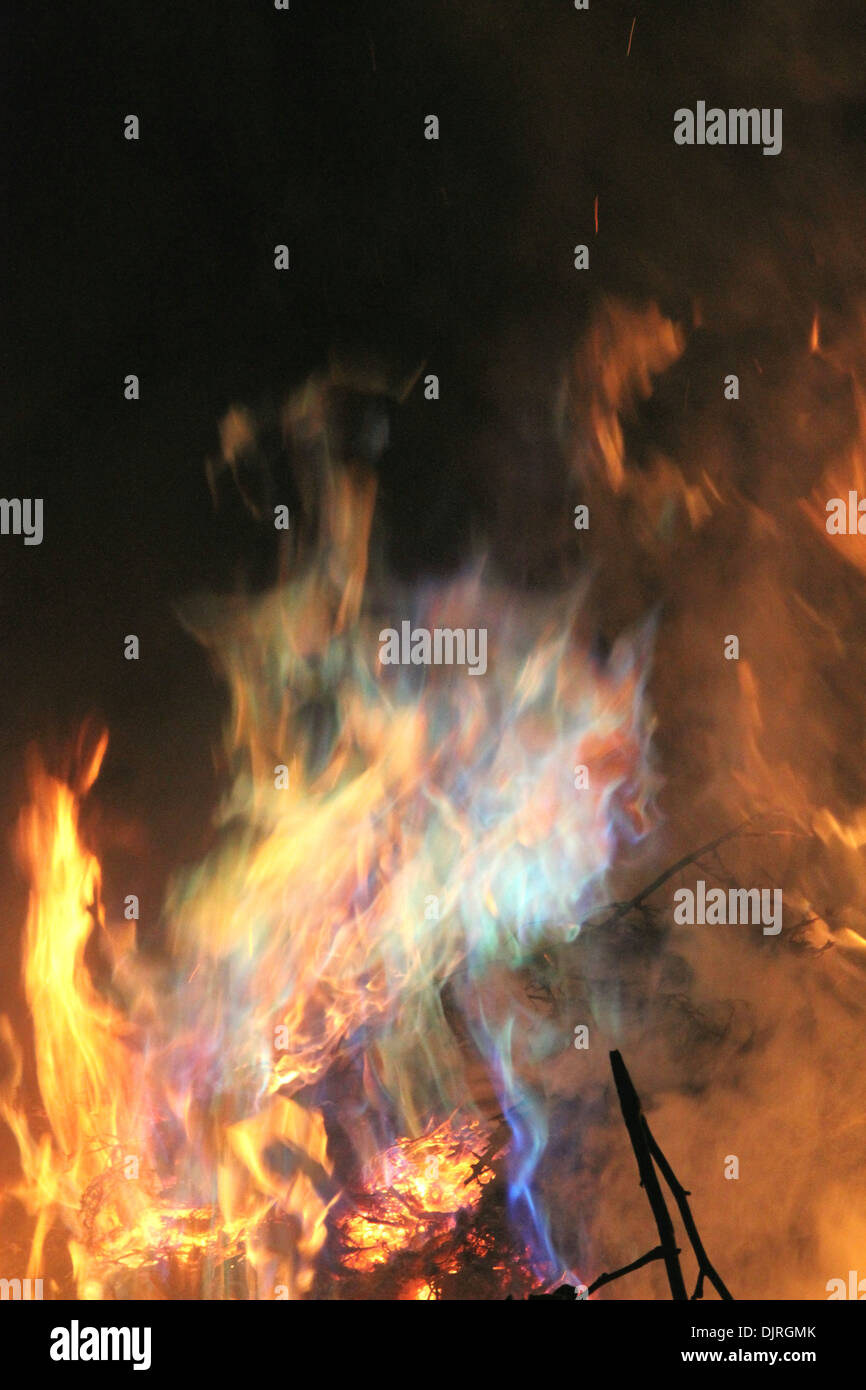 Watching fire hi-res stock photography and images - Alamy