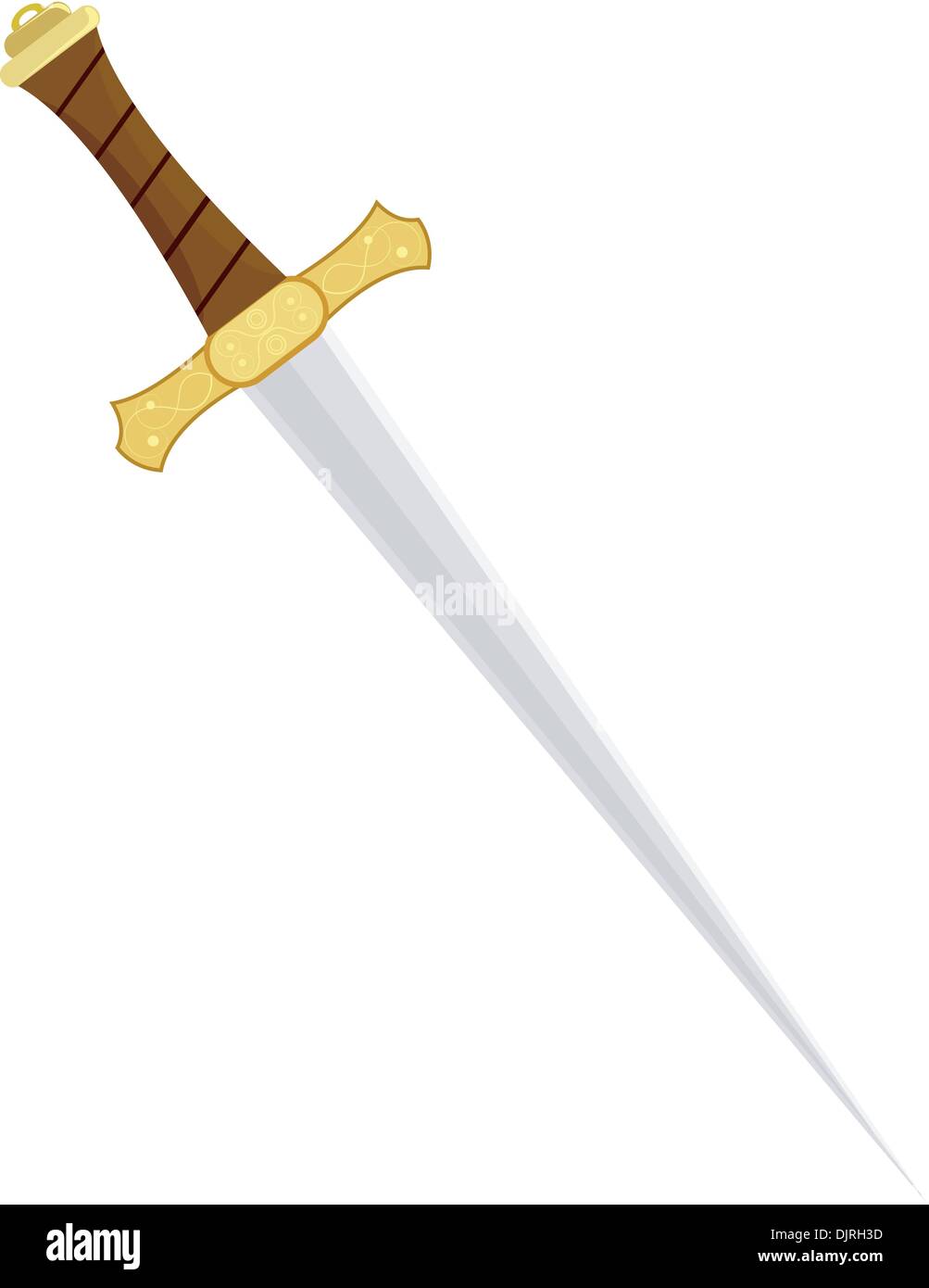 Vector illustration of a dagger Stock Vector Image & Art - Alamy
