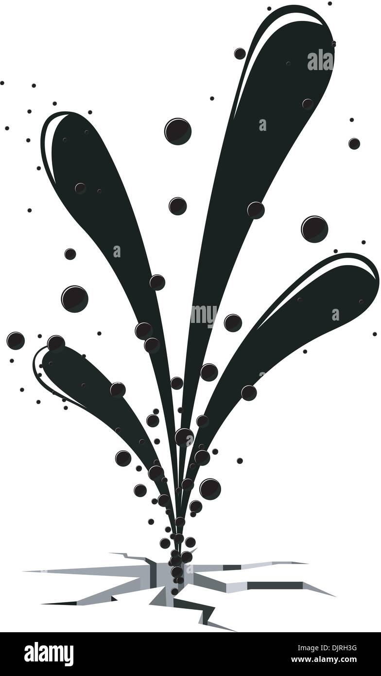 Oil well gusher hi-res stock photography and images - Alamy