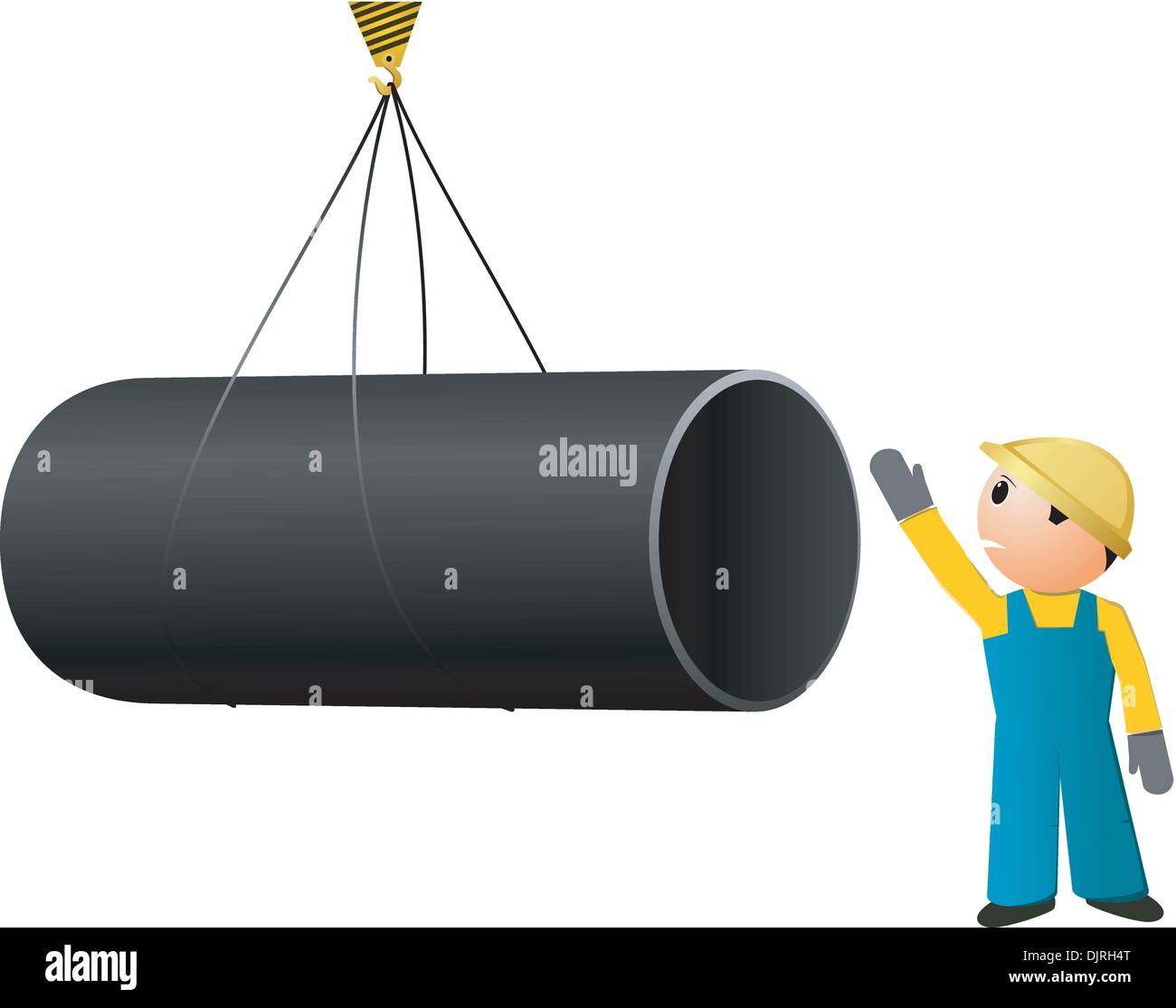 Vector image loading pipes Stock Vector Image & Art - Alamy
