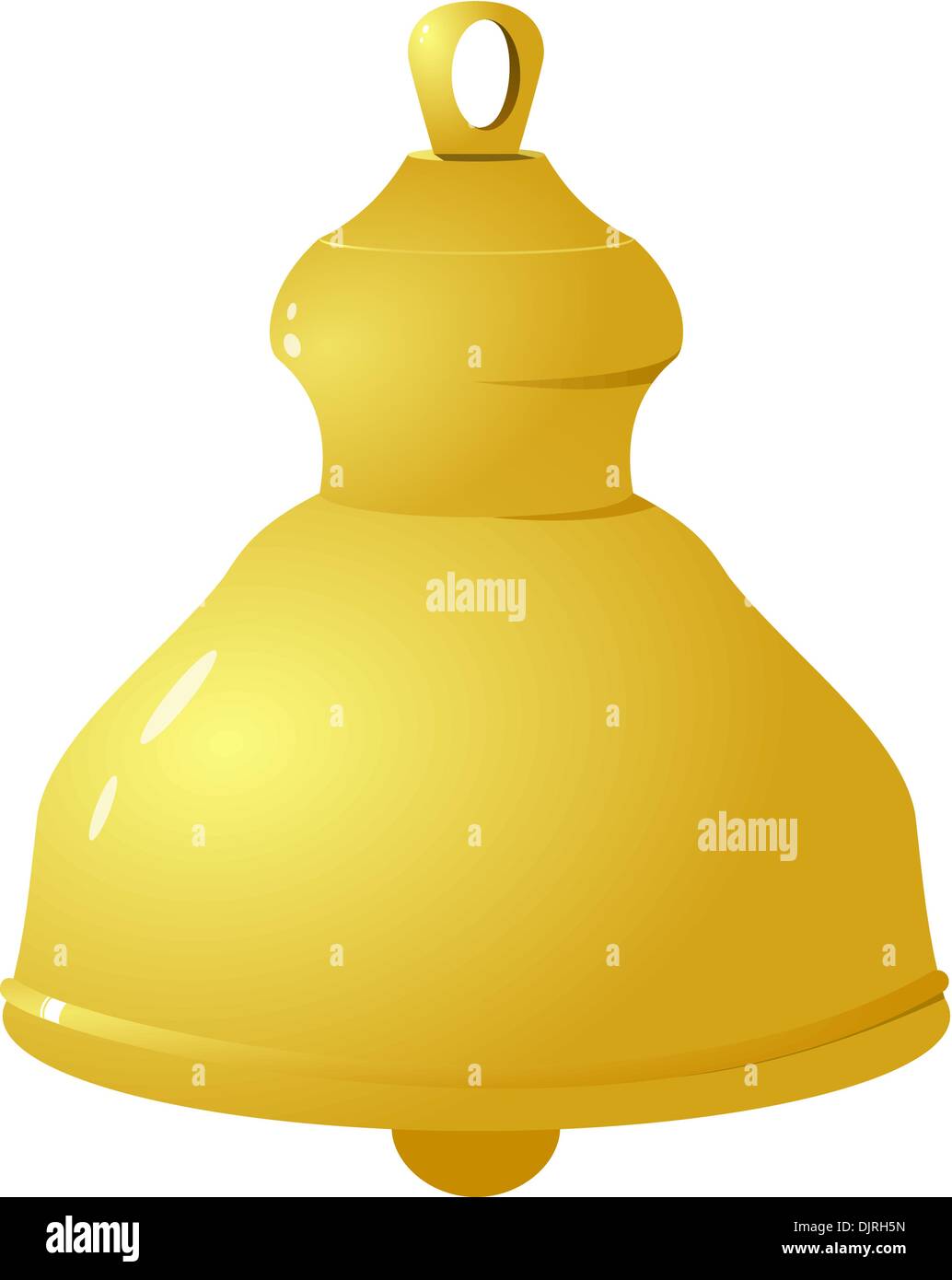 Vector illustration of golden bells Stock Vector Image & Art - Alamy