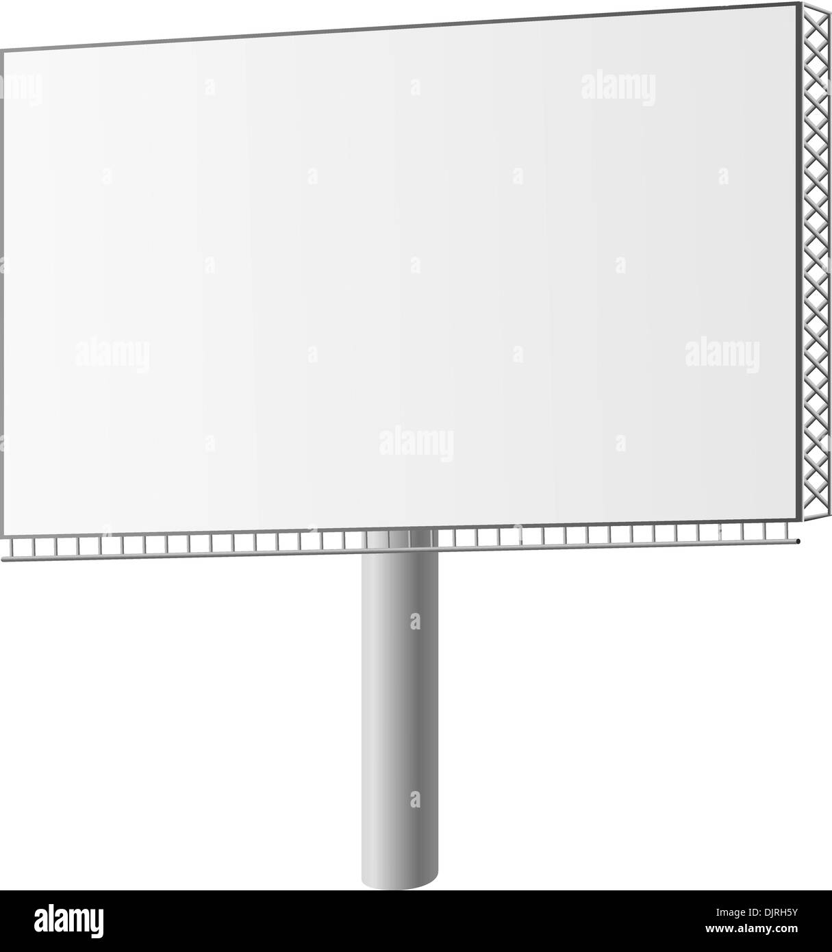 Vector illustration of a street billboard Stock Vector Image & Art - Alamy