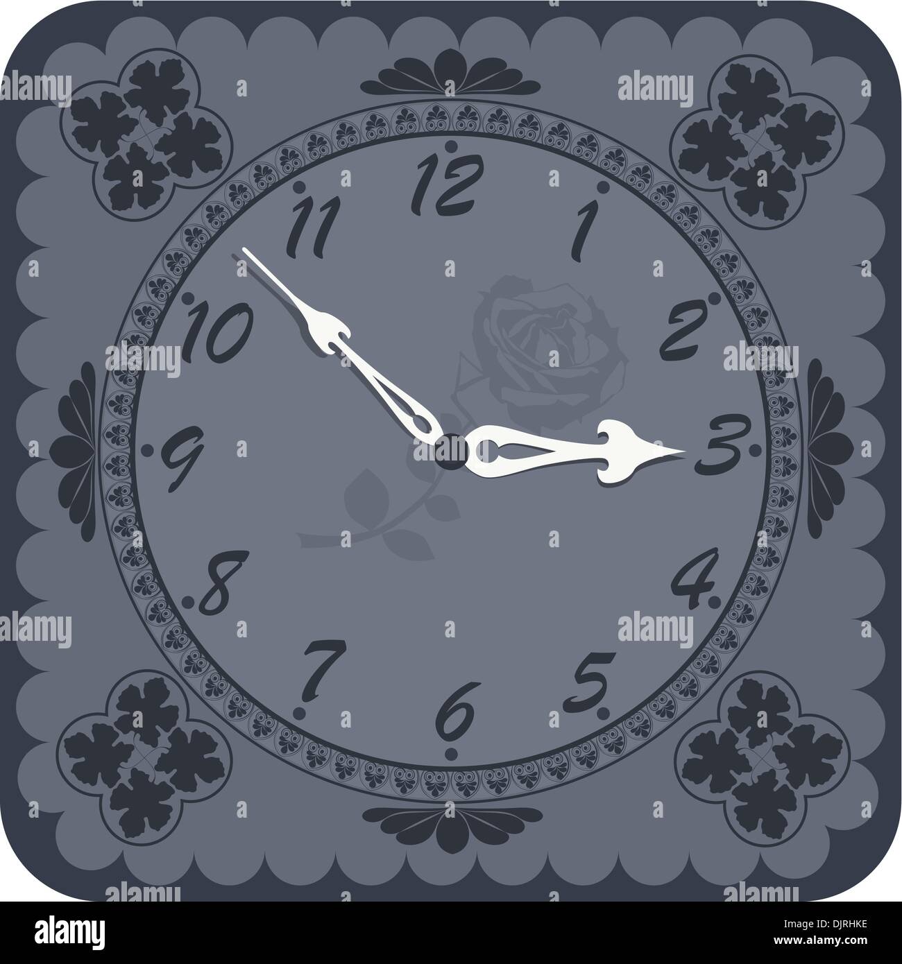 Vector illustration of vintage watches Stock Vector Image & Art - Alamy