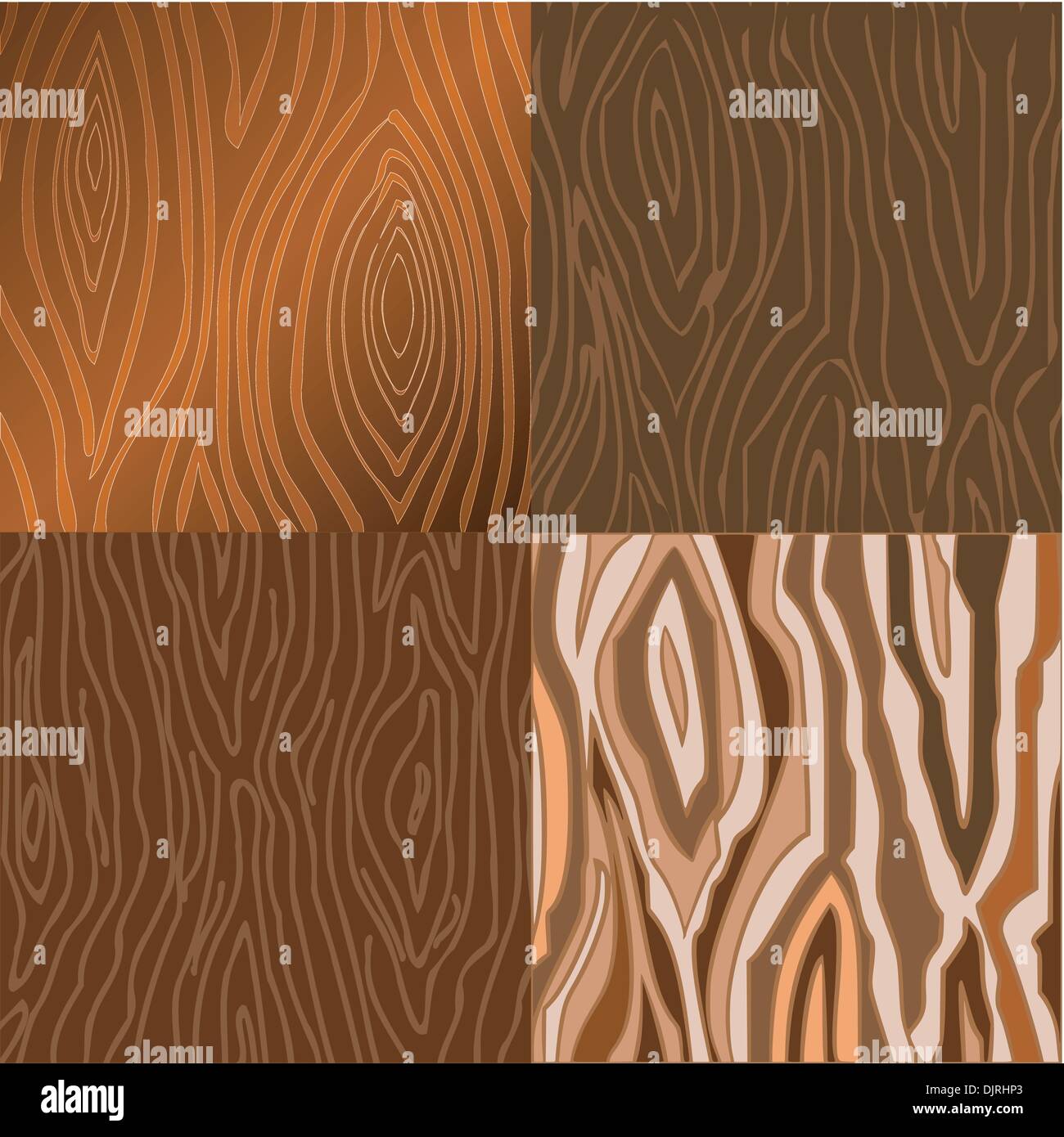 Set of vector illustrations of wooden texture Stock Vector Image & Art ...