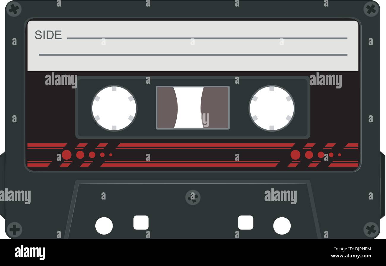 Vector illustration of audio cassettes Stock Vector Image & Art - Alamy