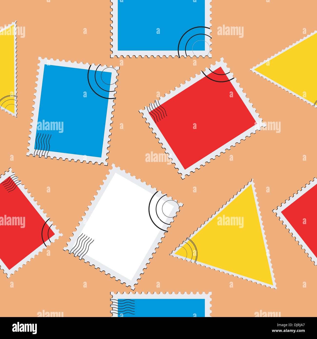seamless texture with color stamps Stock Vector Image & Art - Alamy