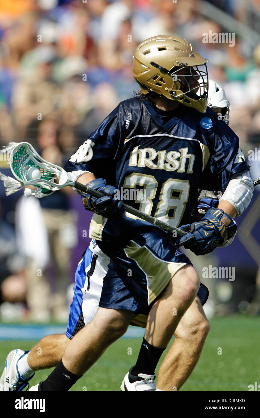 May 31, 2010 - Baltimore, Maryland, U.S - 31 May 2010: Notre Dame ...