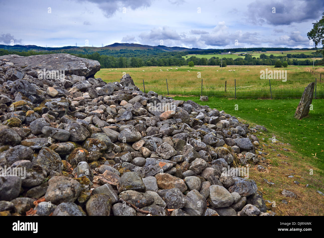 Corrimony Cairn is 4000 years old A chambered cairn is a burial ...