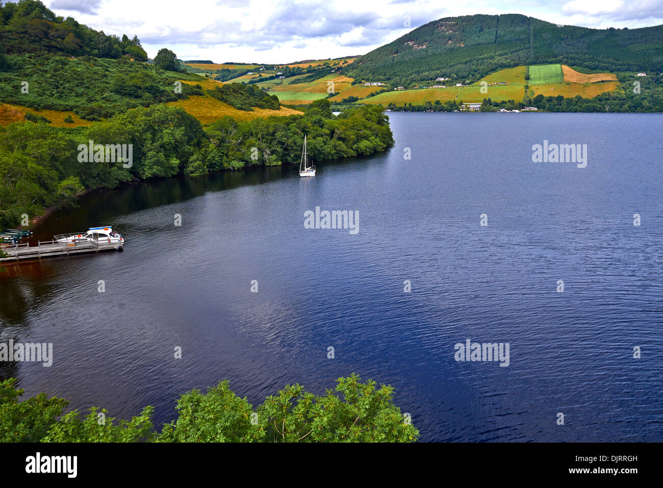 Loch Ness Scotland Is a large, deep, freshwater loch in the Scottish ...