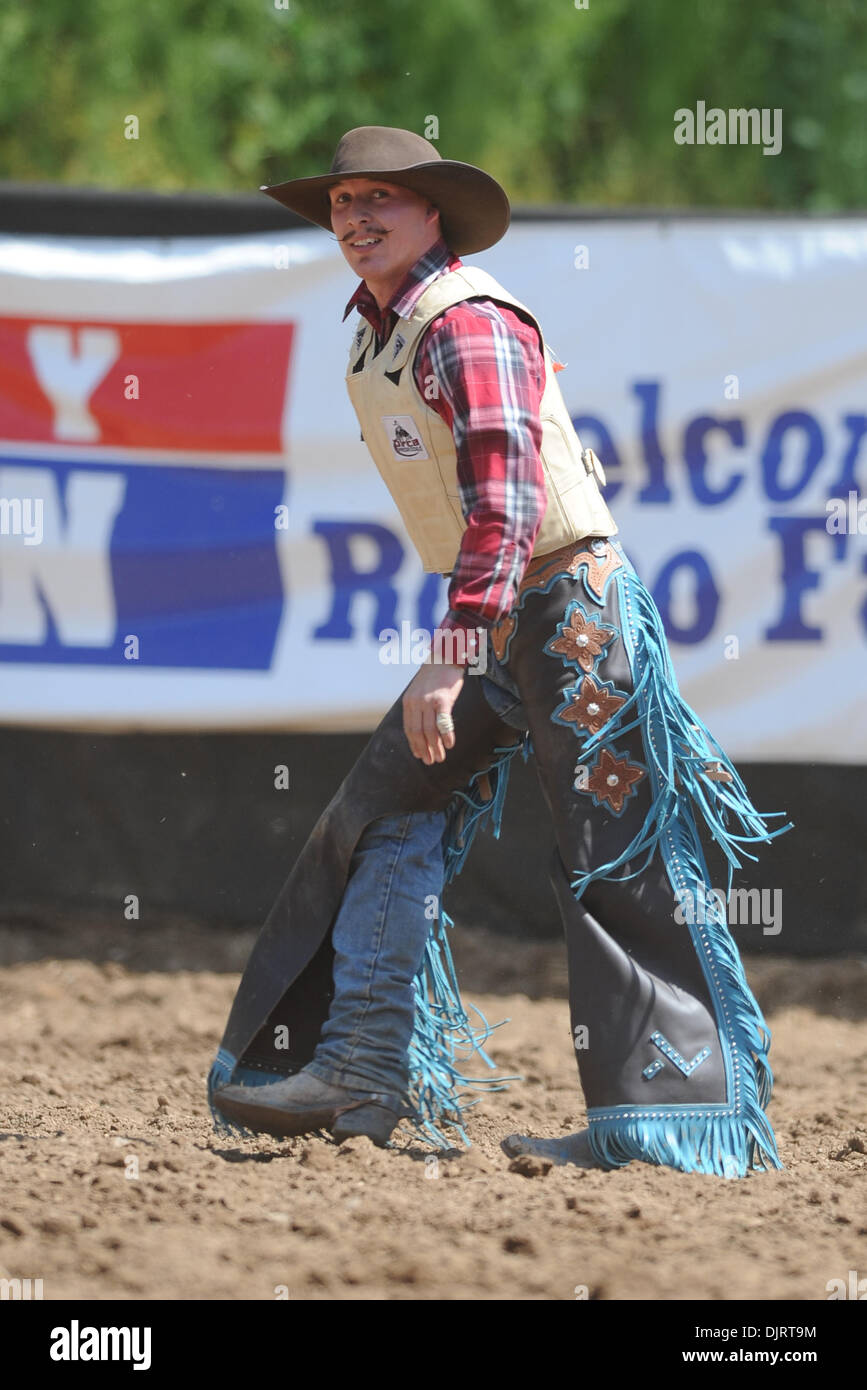 May 08, 2010 - Sonora, California, U.S - 08 May 2010: Saddle Bronc ...