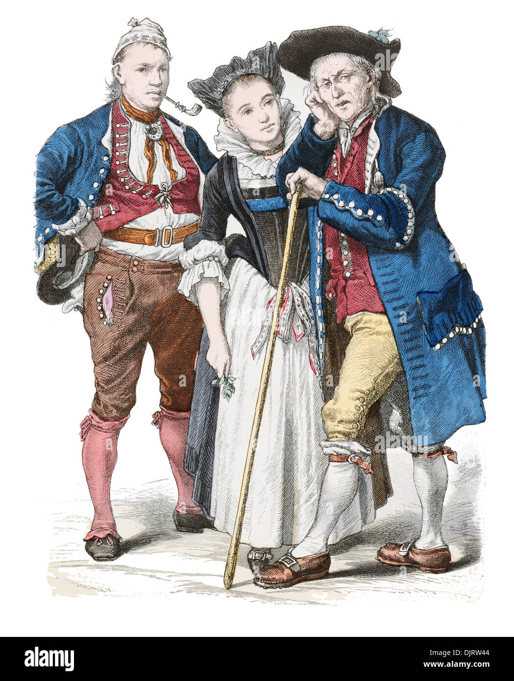 Men coat 1700s hi-res stock photography and images - Alamy