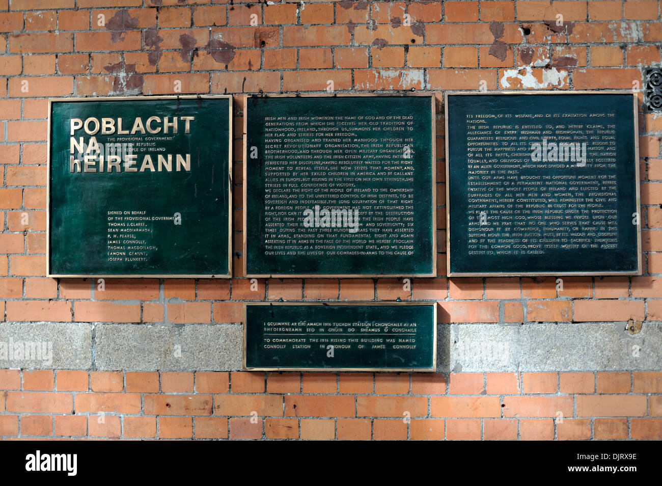 Irish proclamation of independence hi-res stock photography and images ...
