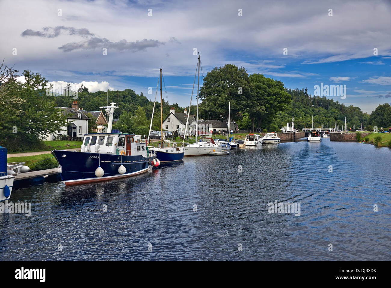 Loch Ness Scotland Is a large, deep, freshwater loch in the Scottish ...