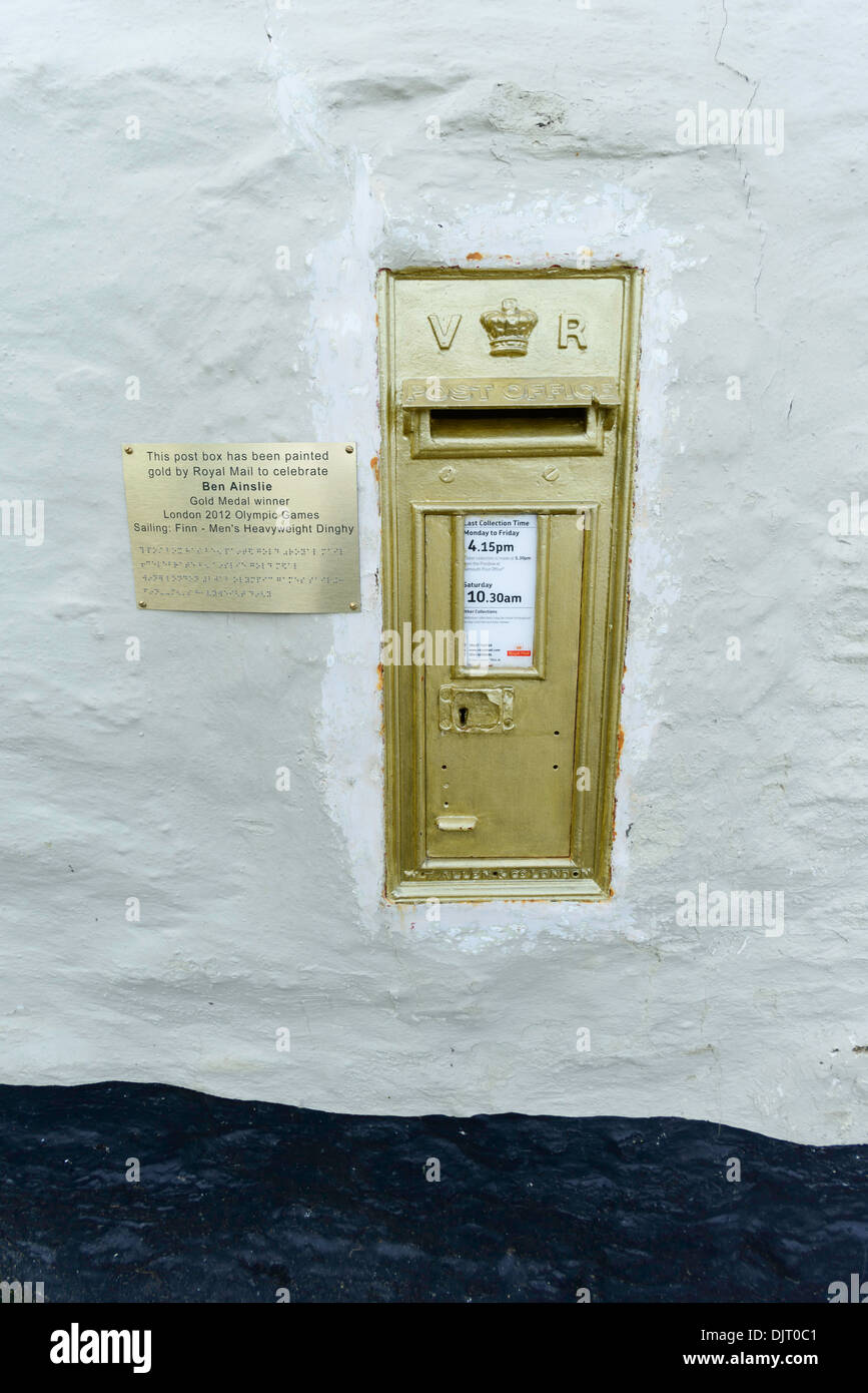 Olympic gold post box hi-res stock photography and images - Alamy