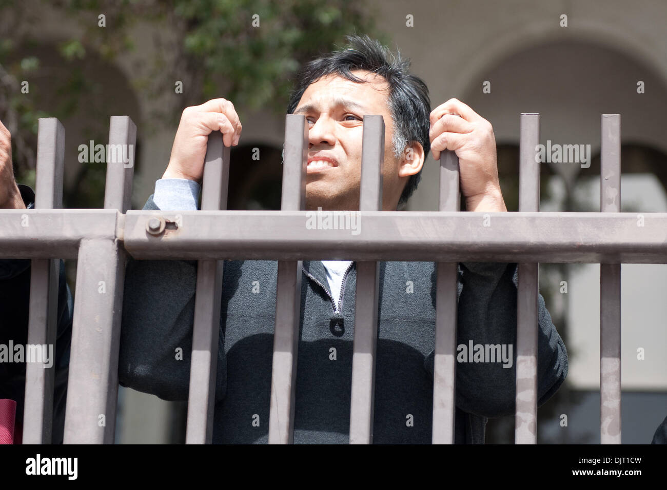 Mar. 31, 2010 - Los Angeles, California, U.S - 31 March 2010: A fan ...
