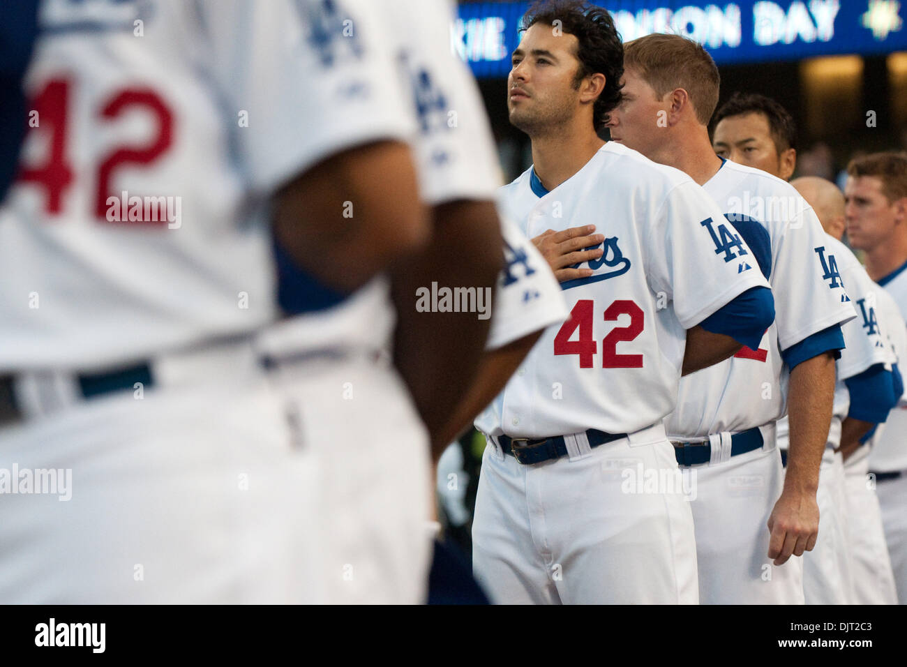 Jackie robinson day anthem hi-res stock photography and images - Alamy
