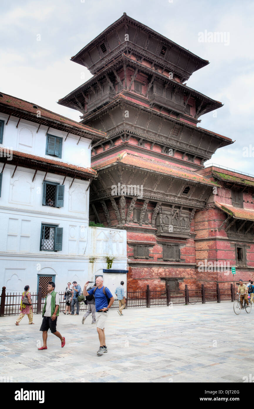 Basantapur durbar square hi-res stock photography and images - Alamy
