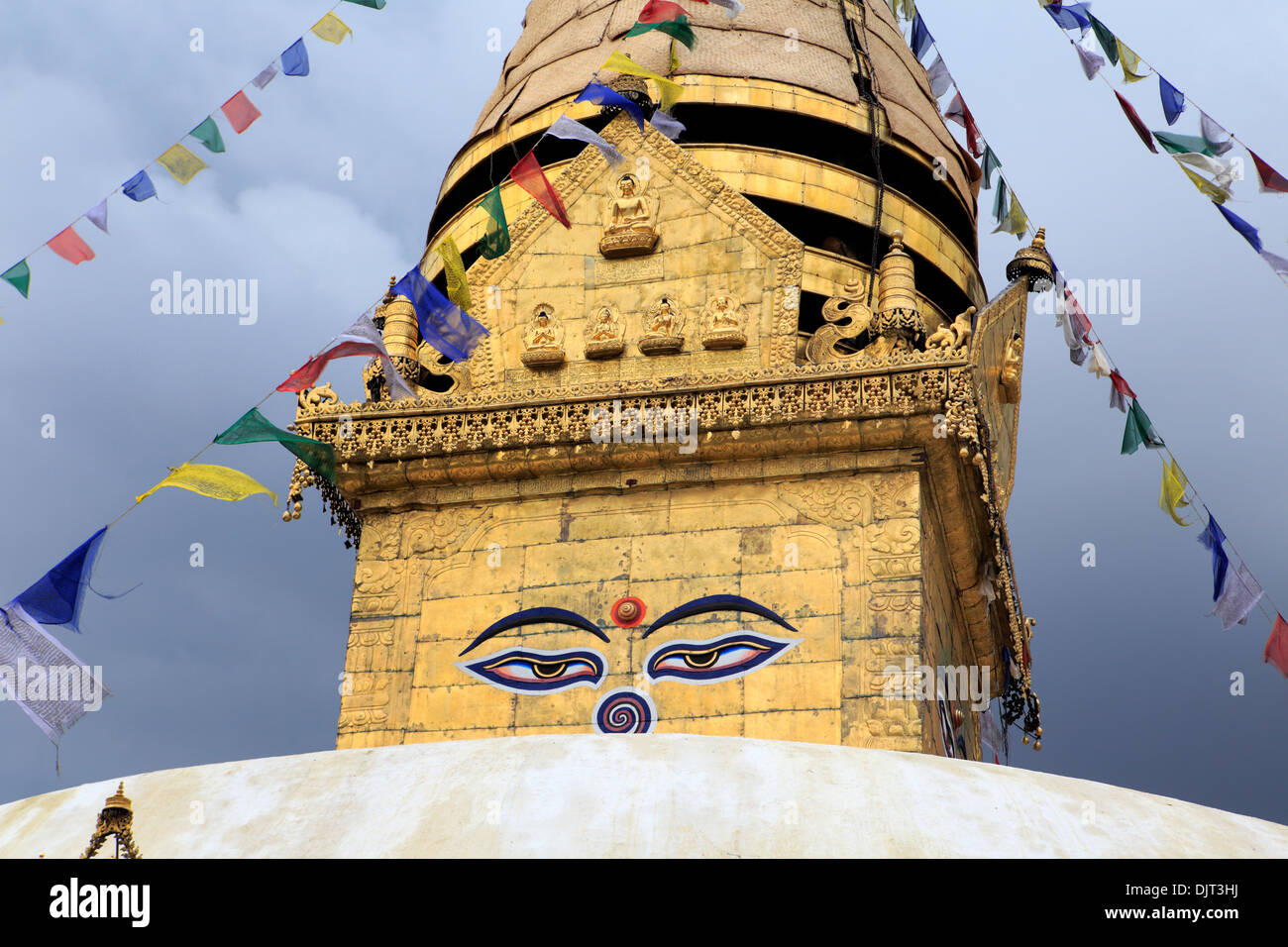 Swayambhunath stupa kathmandu hi-res stock photography and images - Alamy