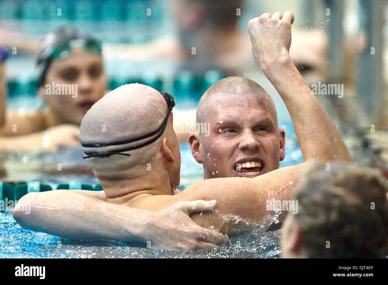 Alex Reinhardt of Miami University (Ohio) celebrates winning the 500 ...