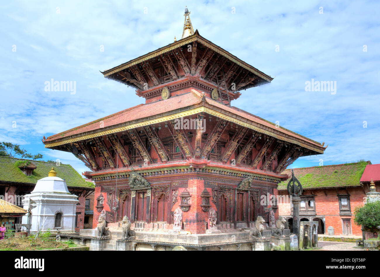 Changu Narayan temple, oldest Hindu temple in Nepal, near Bhaktapur ...