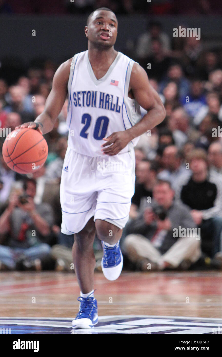 Seton Hall guard Eugene Harvey #20. Seton Hall defeated Providence 109 ...