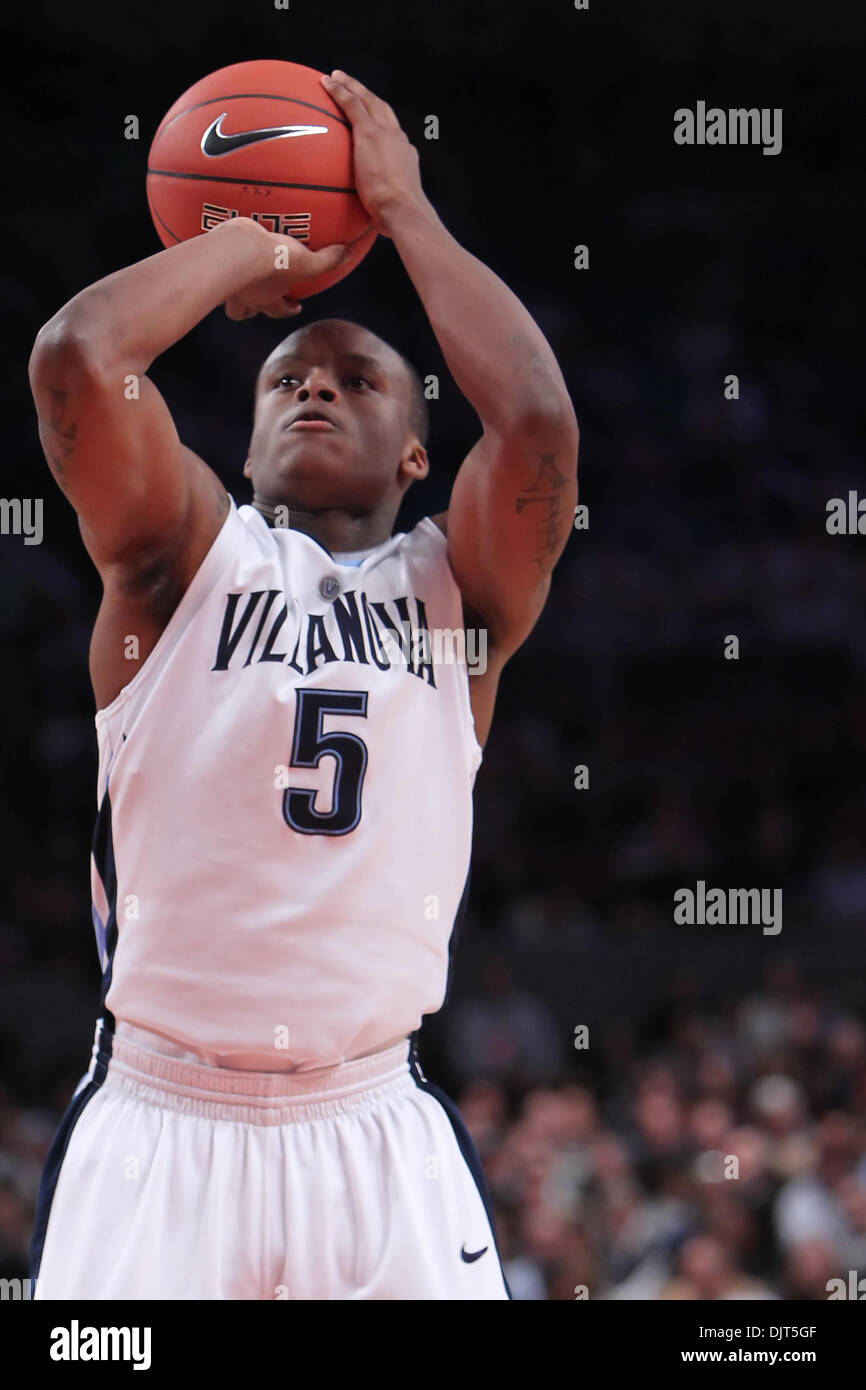 Villanova guard Maalik Wayns #5. Marquette defeated Villanova 80-76 in ...