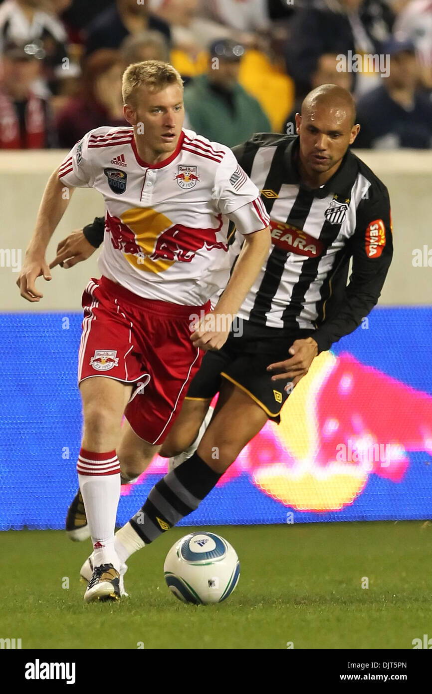 Red Bulls D Tim Ream (#5). Red Bulls defeated Santos FC 3-1 in a ...
