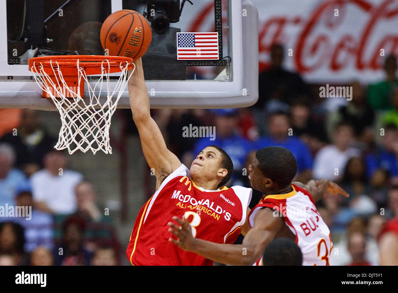 West All-Star guard Ray McCallum (3), of Detroit Country Day High ...