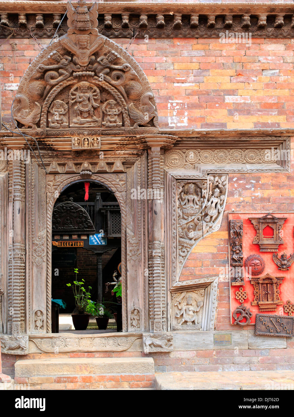 Newari house hi-res stock photography and images - Alamy