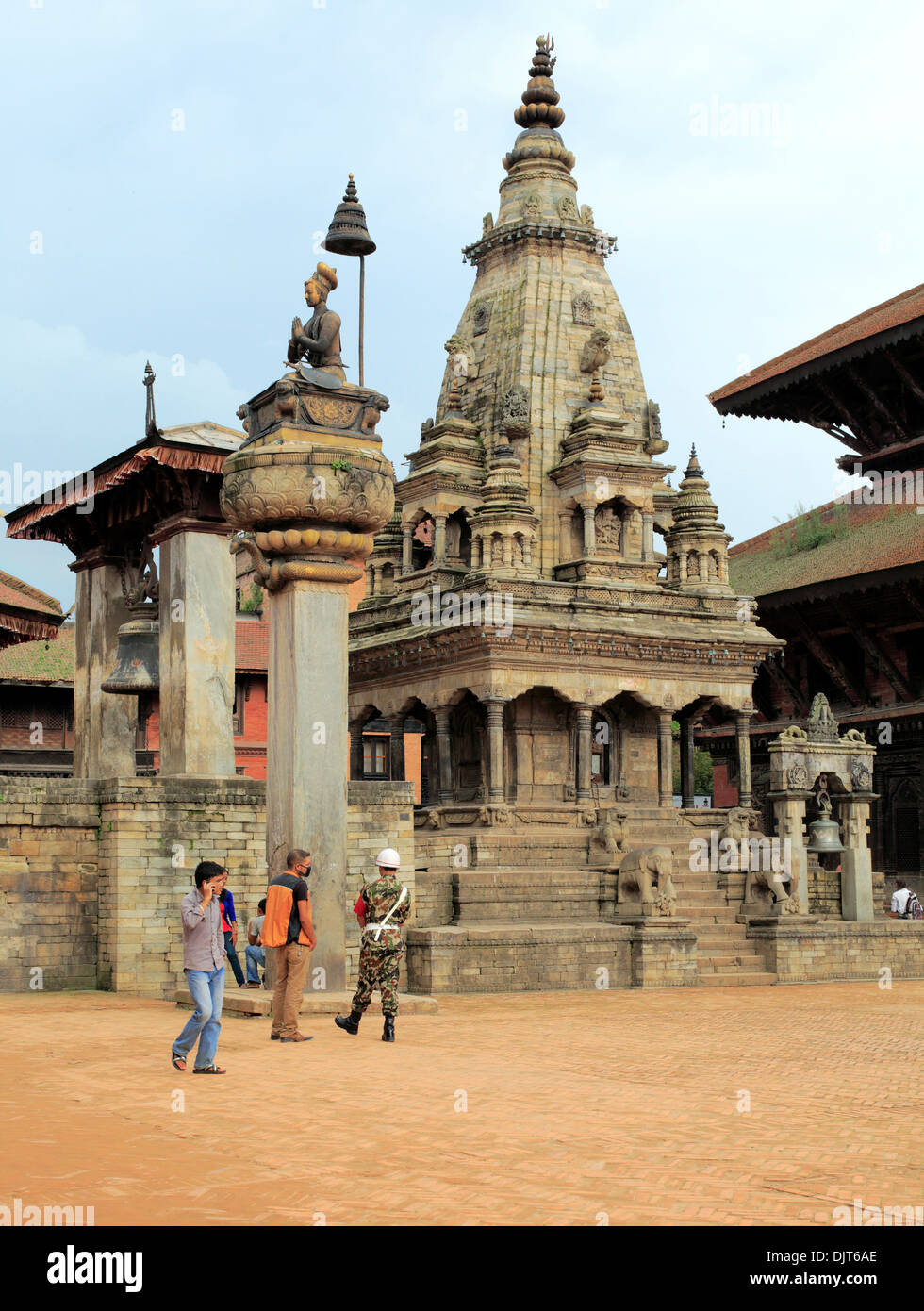 Vatsala Durga Temple, Durbar Square, Bhaktapur, Nepal Stock Photo - Alamy