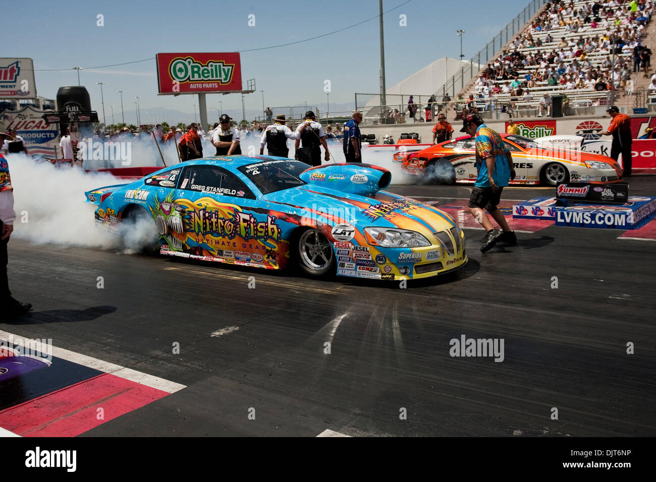 Apr. 18, 2010 - Las Vegas, Nevada, U.S - 18 April 2010: NHRA Pro Stock ...