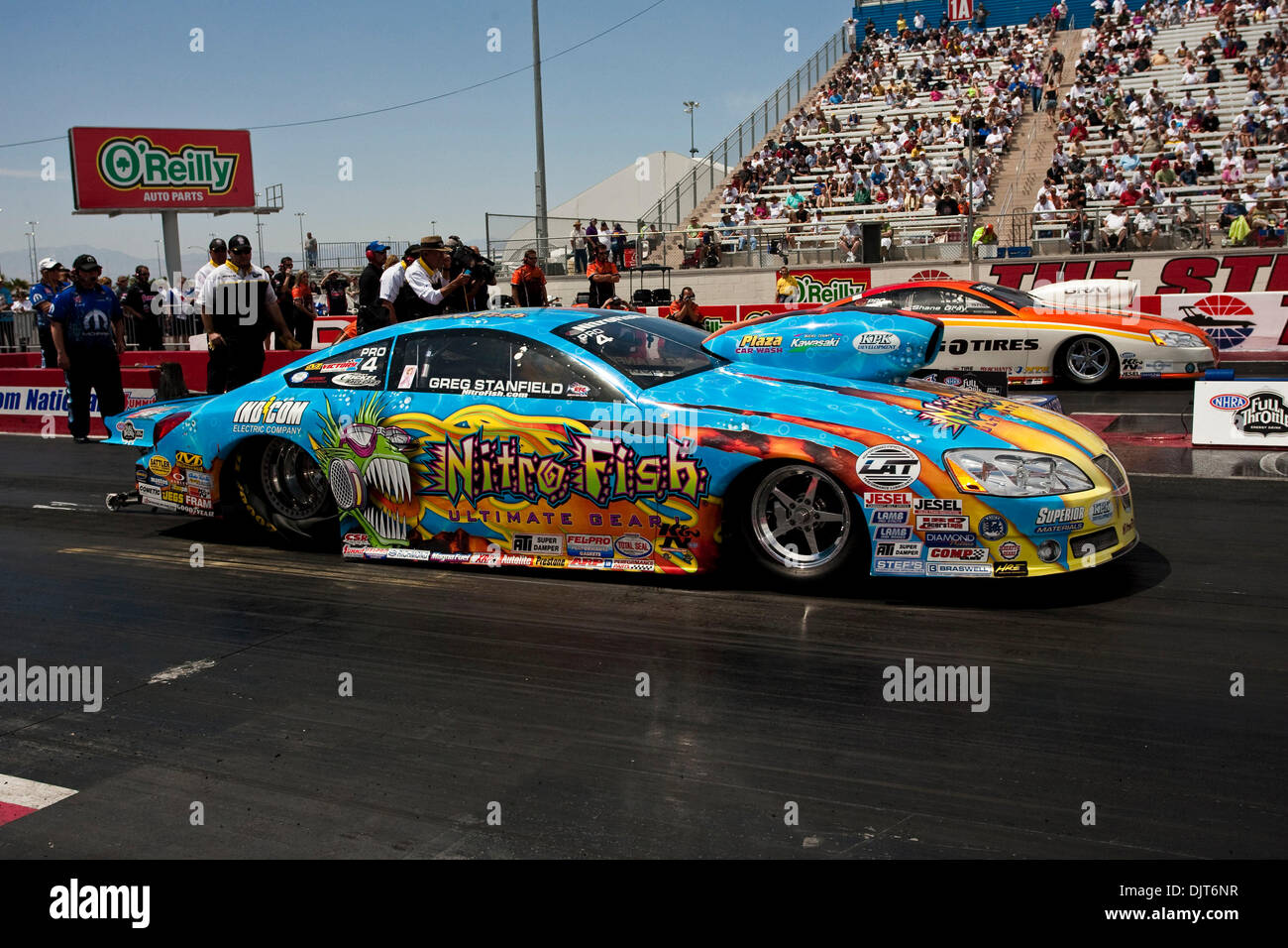 Apr. 18, 2010 - Las Vegas, Nevada, U.S - 18 April 2010: NHRA Pro Stock ...