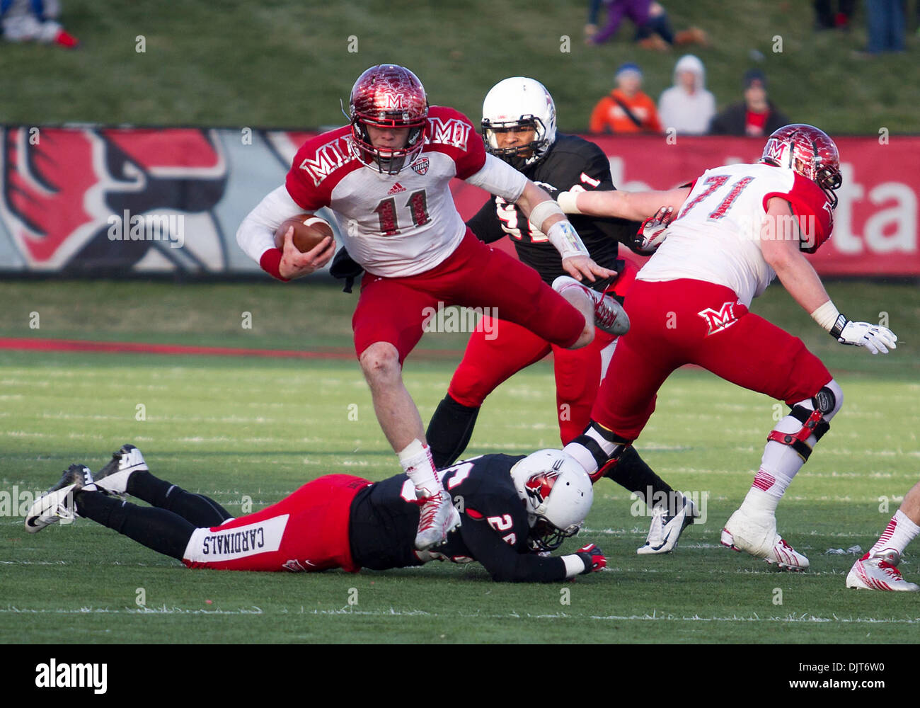 Muncie, Indiana, USA. 29th Nov, 2013. November 29, 2013: Miami (OH ...