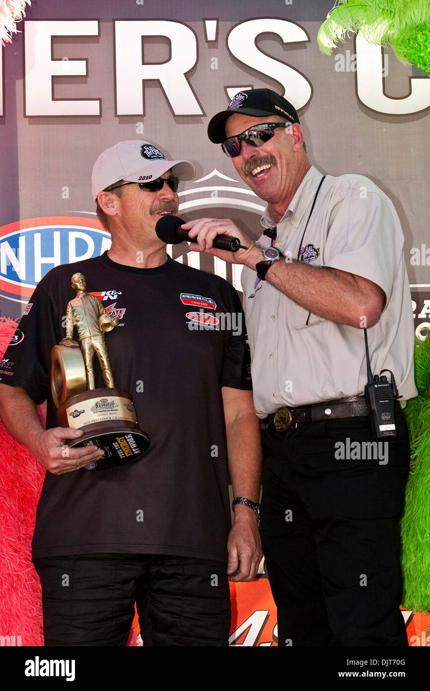 Apr. 18, 2010 - Las Vegas, Nevada, U.S - 18 April 2010: Pro Stock ...