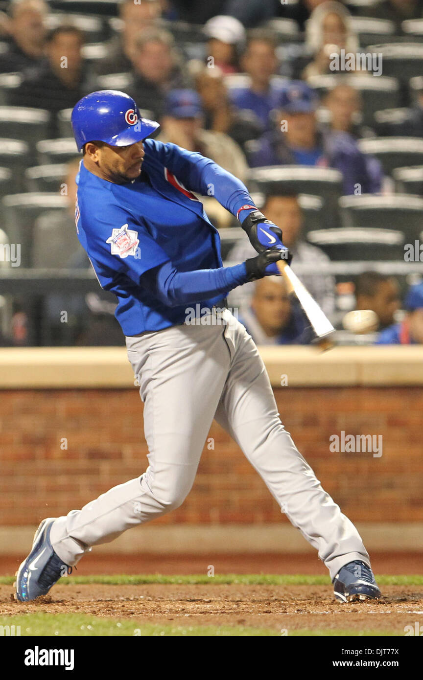Chicago Cubs Infielder Aramis Ramirez (#16) gets ahit. The Cubs ...