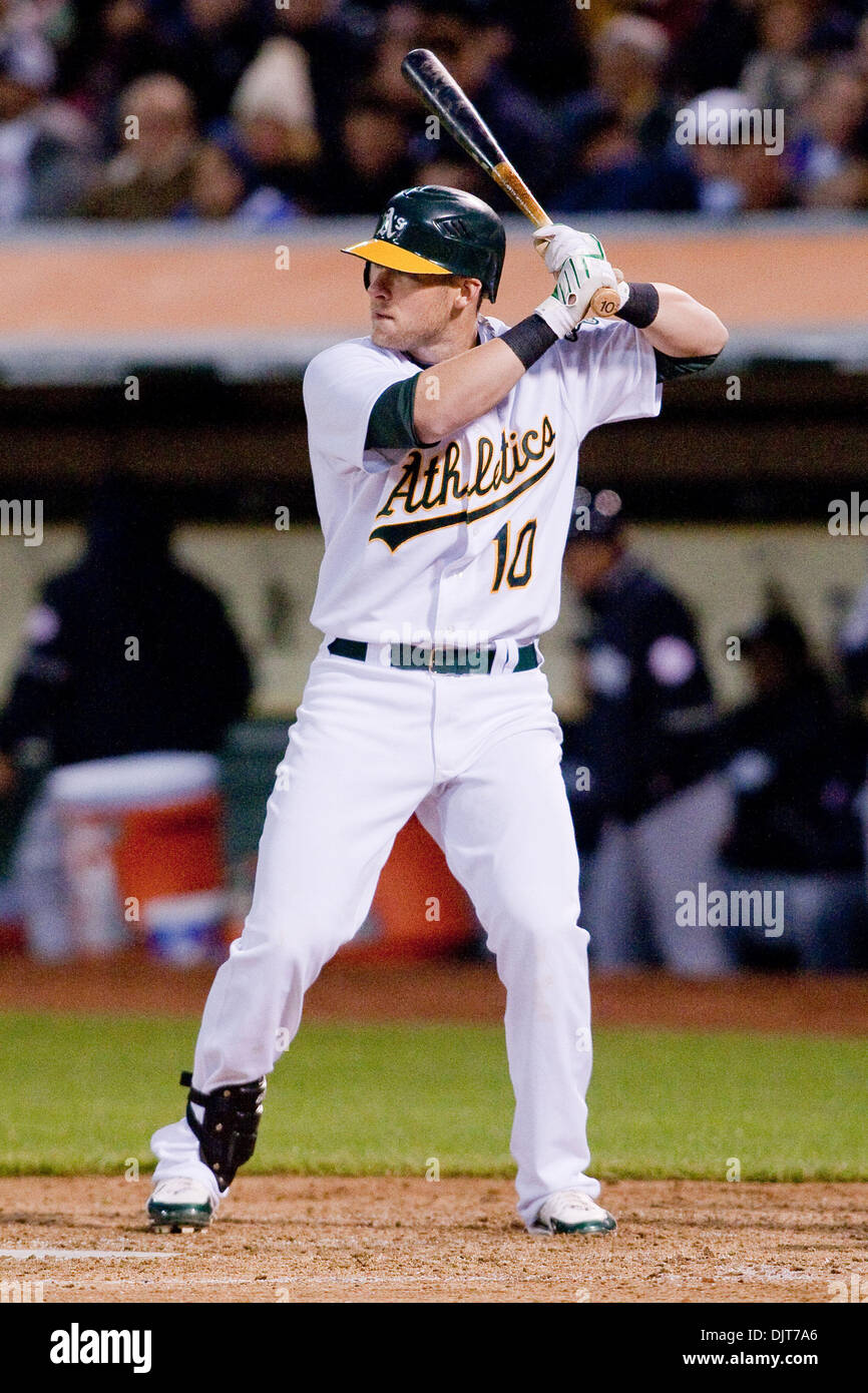 Oakland, Calif. - Oakland Athletics IF Daric Barton (10) during game ...