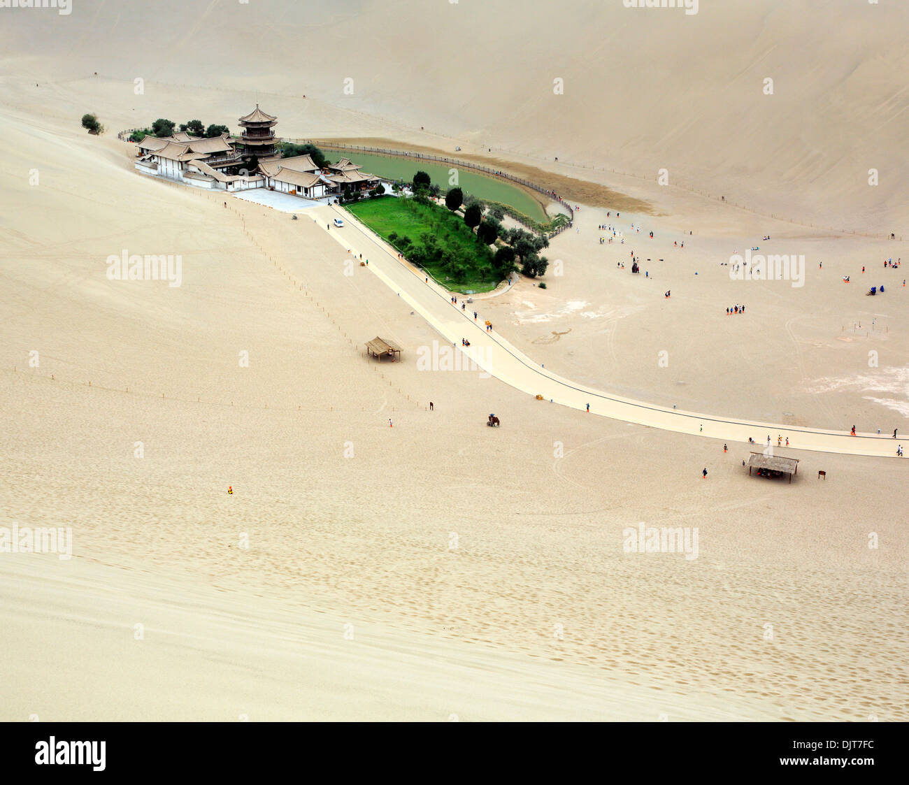 Crescent Lake, Dunhuang, Gansu province, China Stock Photo - Alamy