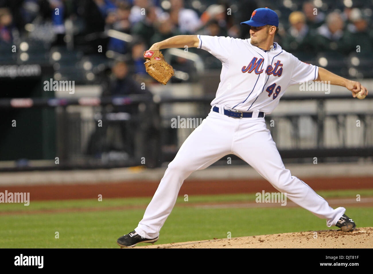 Mets Pitcher Jon Niese (#49) in the game played at Citi fied in ...