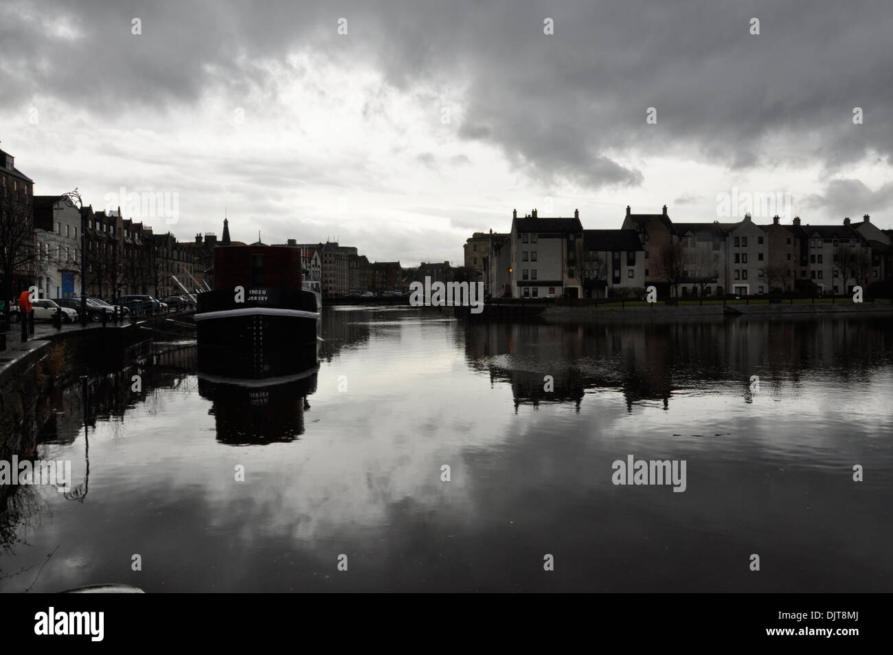 The shades and reflections of Edinburgh Stock Photo - Alamy