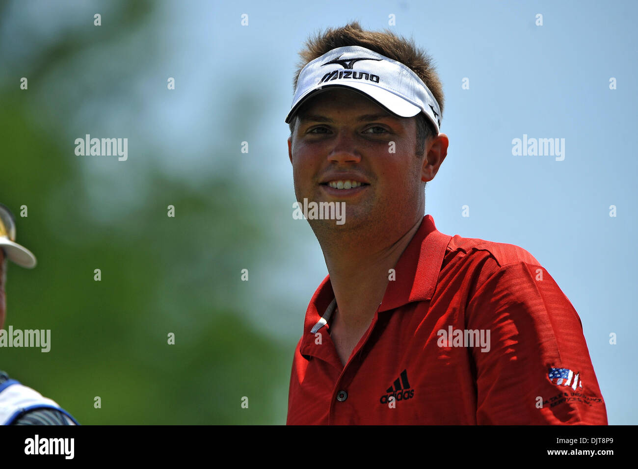 Jeff Overton at the 9th hole during the HP Byron Nelson Championship at ...
