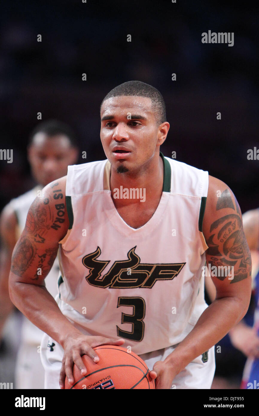 South Florida guard Chris Howard #3. USF defeated DePaul 58-49 in the ...