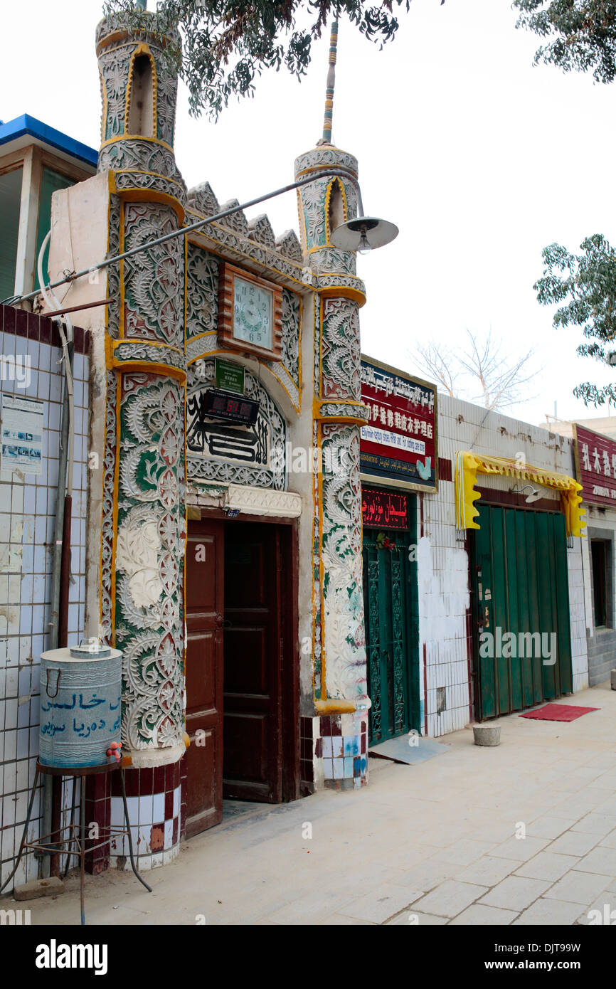Street in old town, Hotan, Hotan Prefecture, Xinjiang Uyghur Autonomous ...
