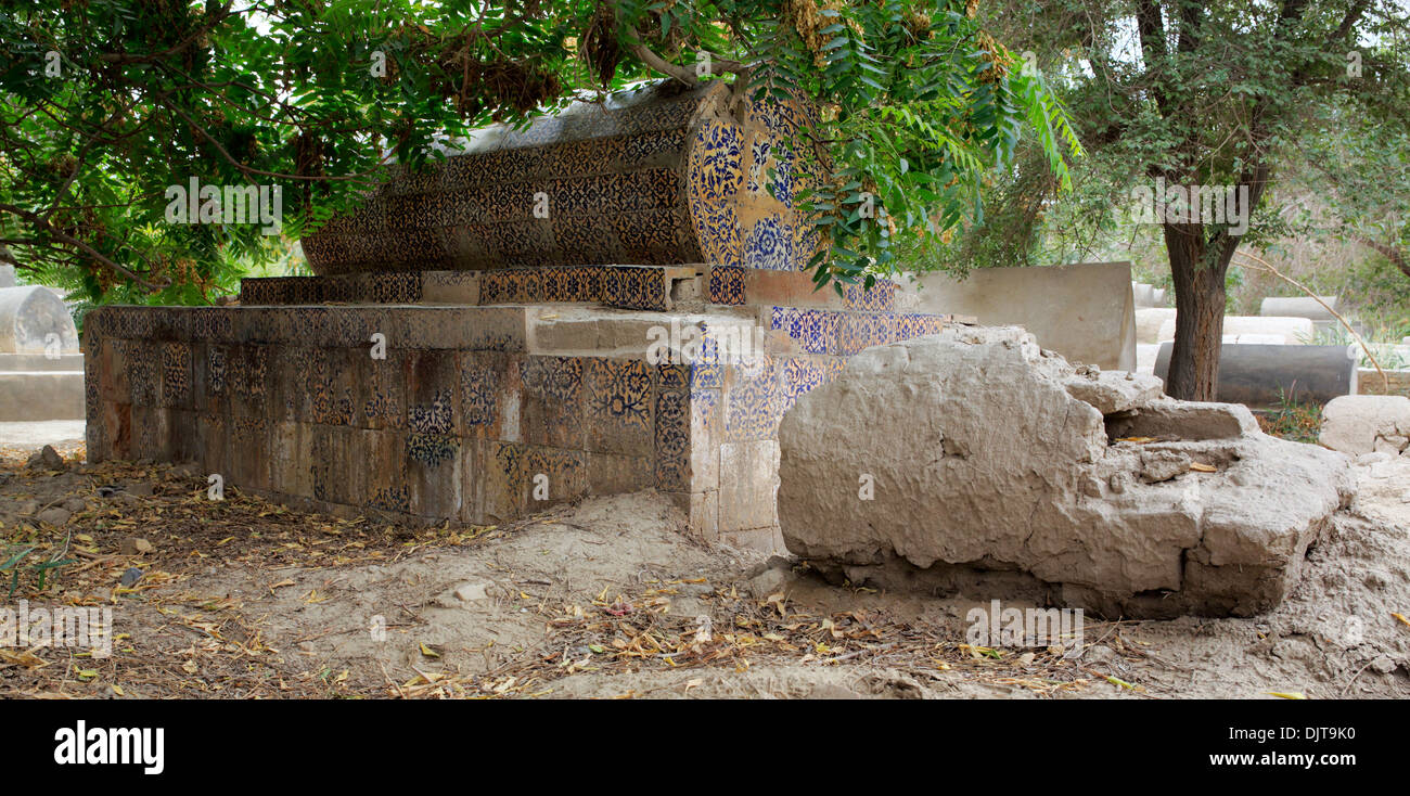 Old cemetery near Altyn mosque, Yarkant, Yarkant County, Xinjiang ...