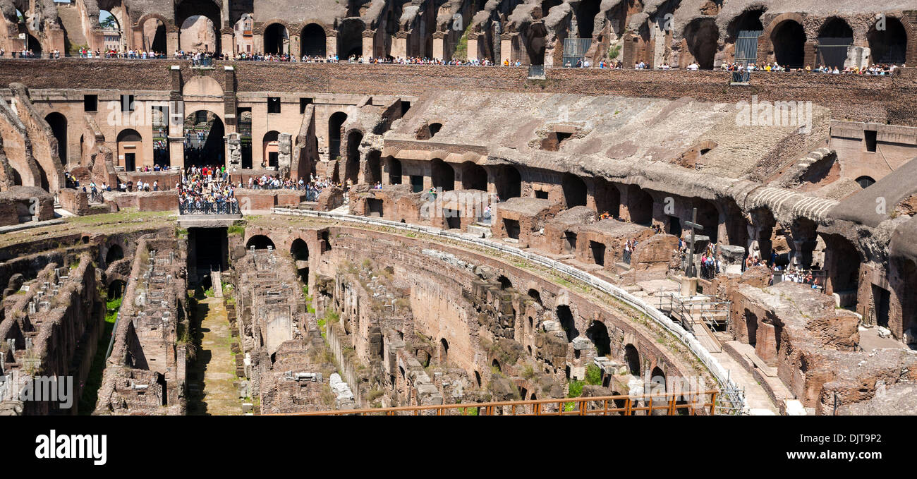 The Colosseum is an elliptical amphitheatre in the centre of the city ...