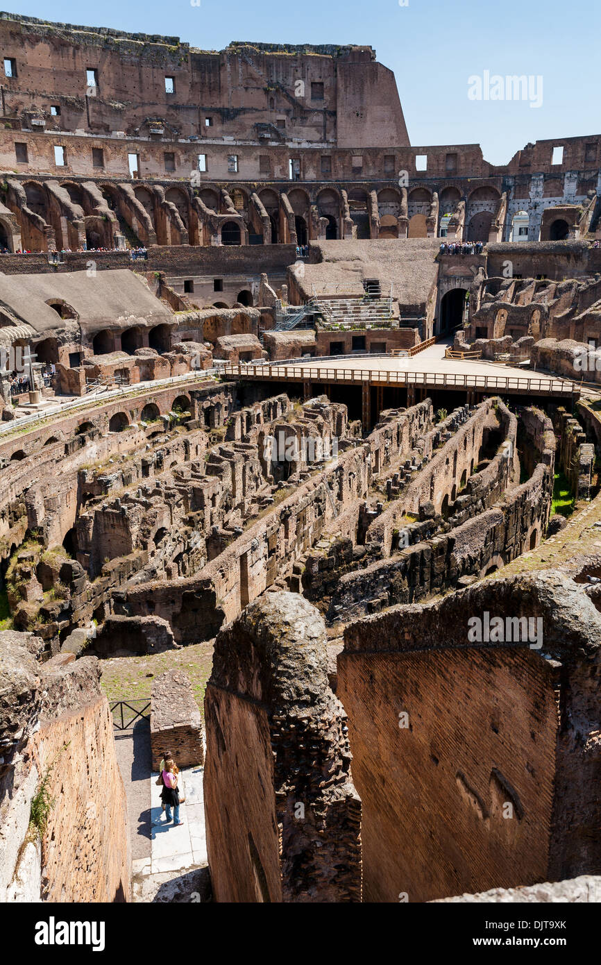 The Colosseum is an elliptical amphitheatre in the centre of the city ...