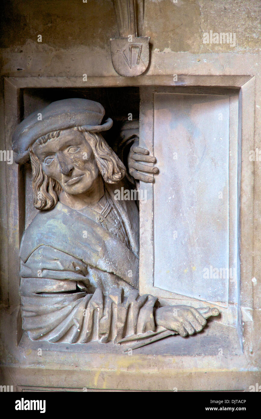Craftsman Anton Pilgram, Pilgram's Pulpit, St. Stephen's Cathedral ...
