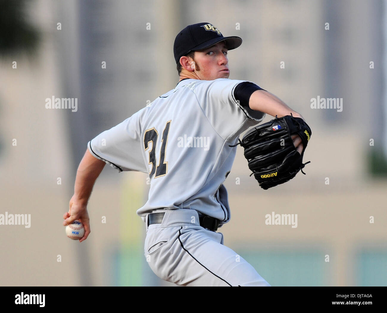 Central Florida Knights starting pitcher Johnny Sedlock..The Central ...